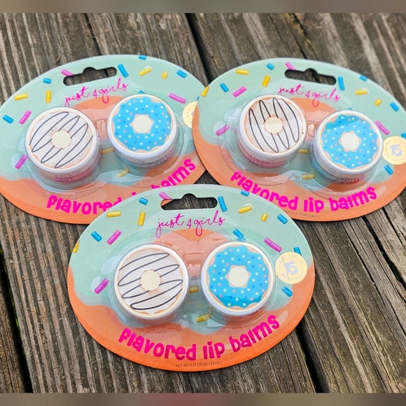 LipBalm | Makeup | 2 Set Of Donut Flavored Lip Balms | Poshmark